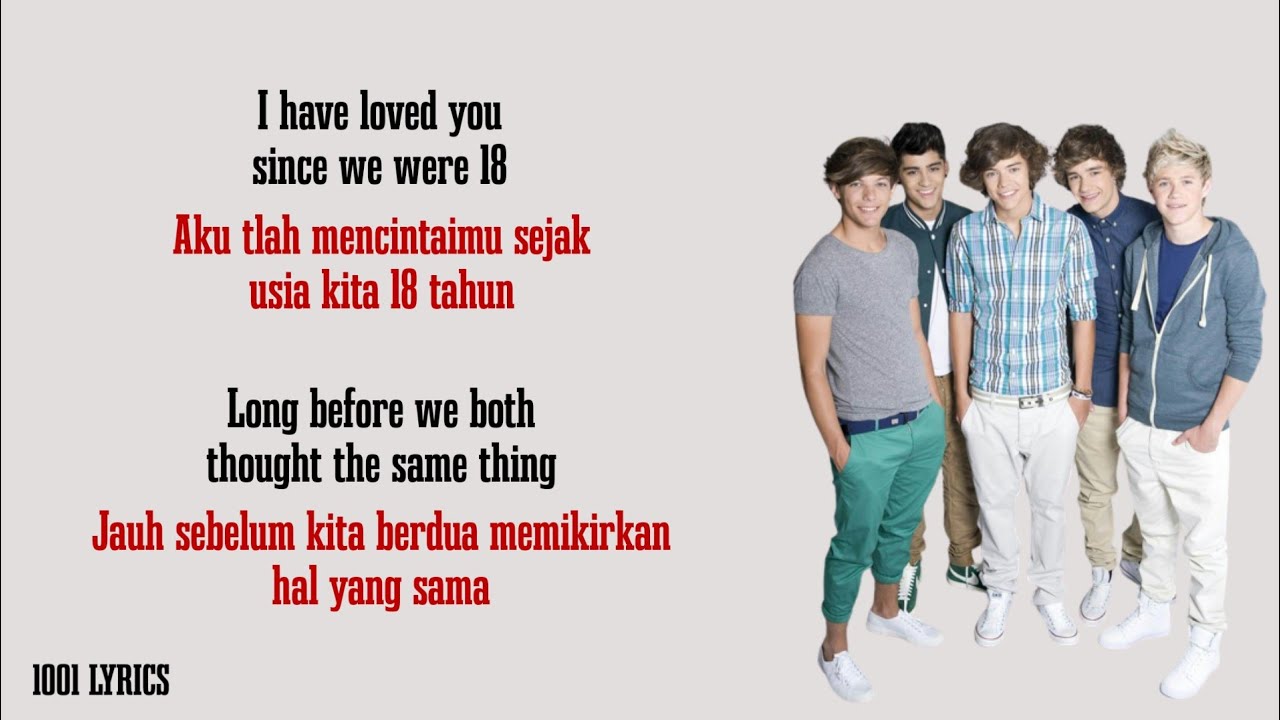 18 - One Direction (Lirik & Terjemahan) - YouTube