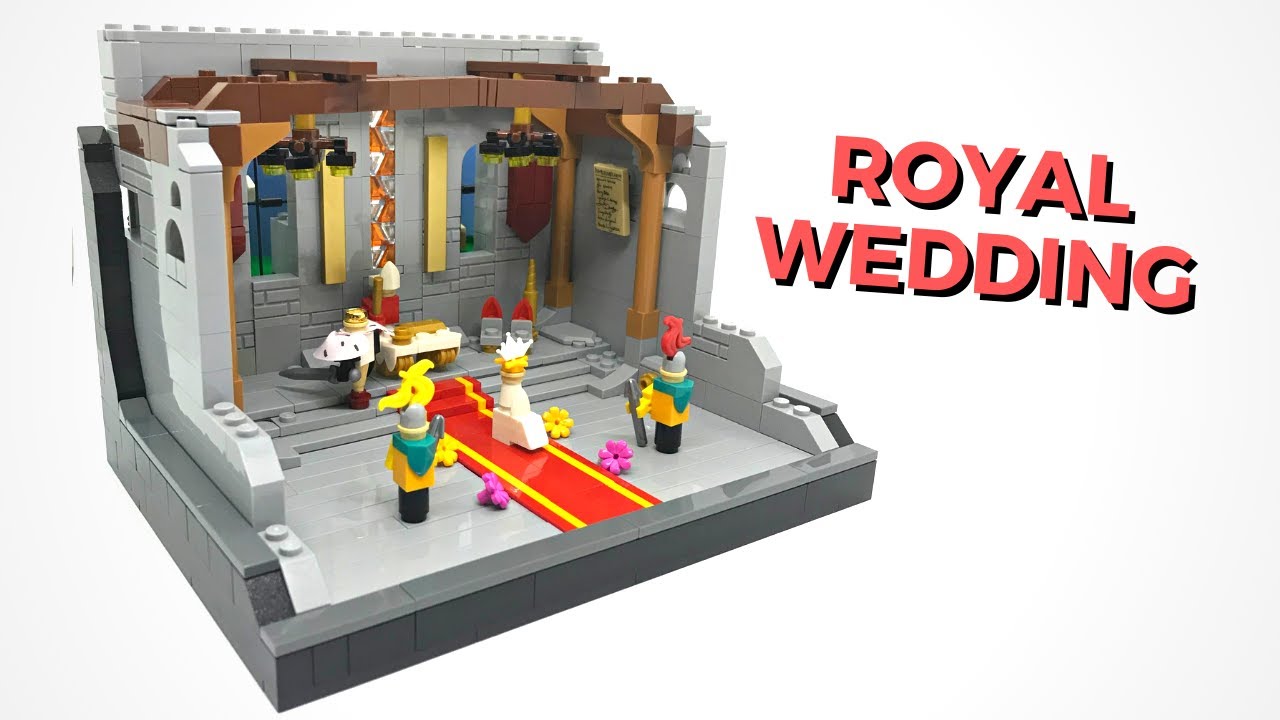 LEGO Royal Wedding Microscale MOC - YouTube
