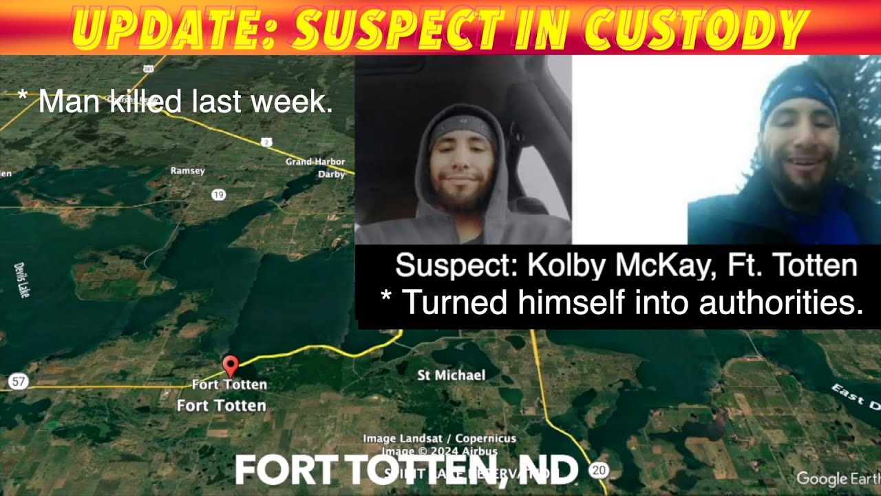Suspect In Custody After Man Dies At Fort Totten, North Dakota - YouTube
