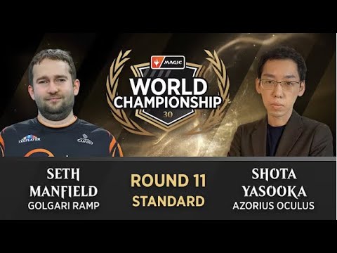 Seth Manfield vs Shota Yasooka | ROUND 11 | STANDARD | Golgari Ramp vs ...