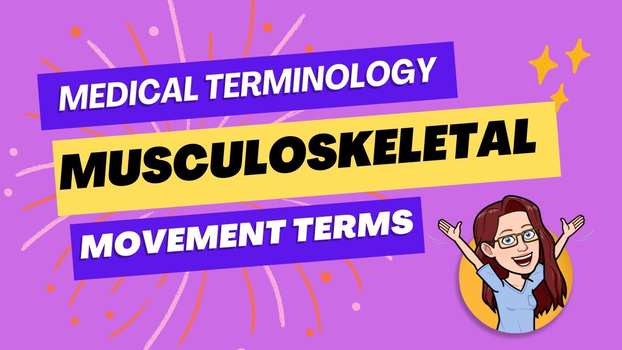 Active Learning: Master Musculoskeletal Movement Terms! 🦴 Guide for ...