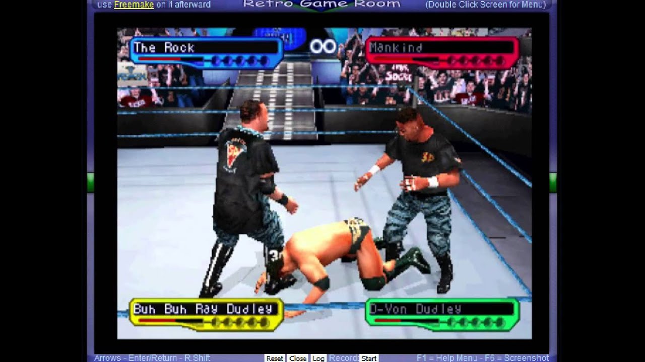WWF SmackDown! 2: Know Your Role (PSX) Rock'N'Sock Connection Vs The ...