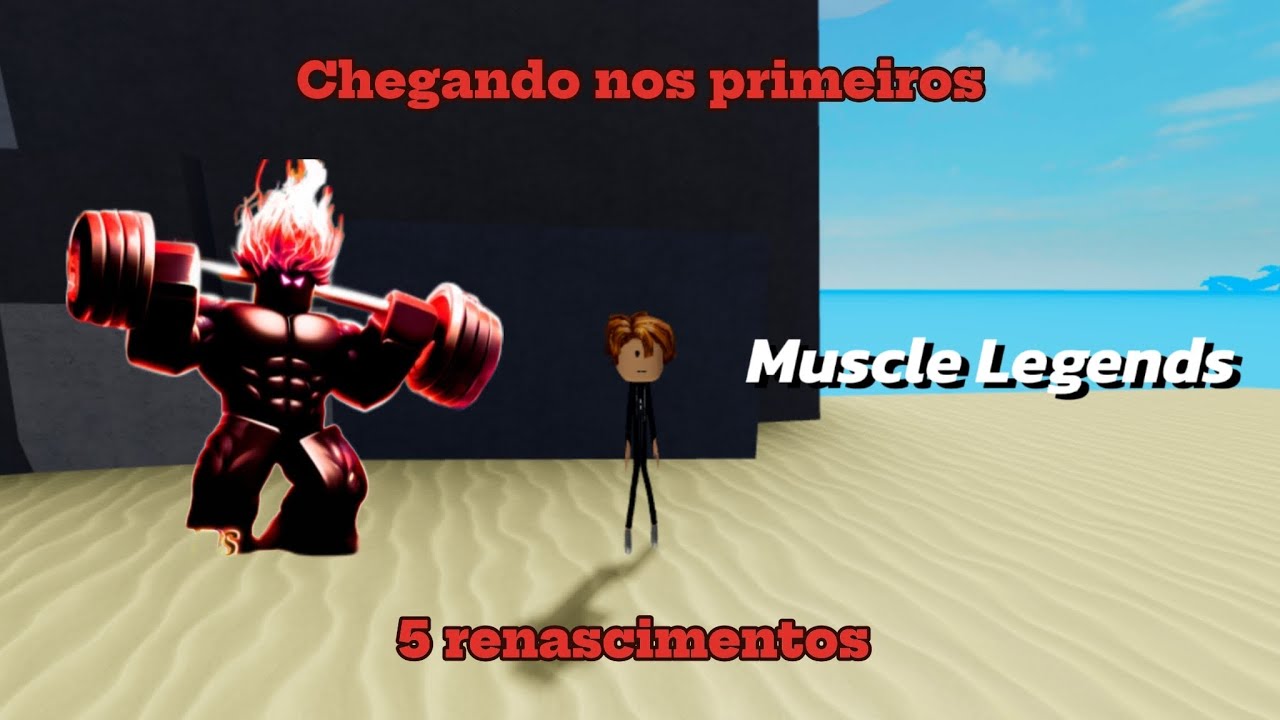 Chegando aos 5 renascimentos no Muscle Legends - Saga de Muscle Legends ...