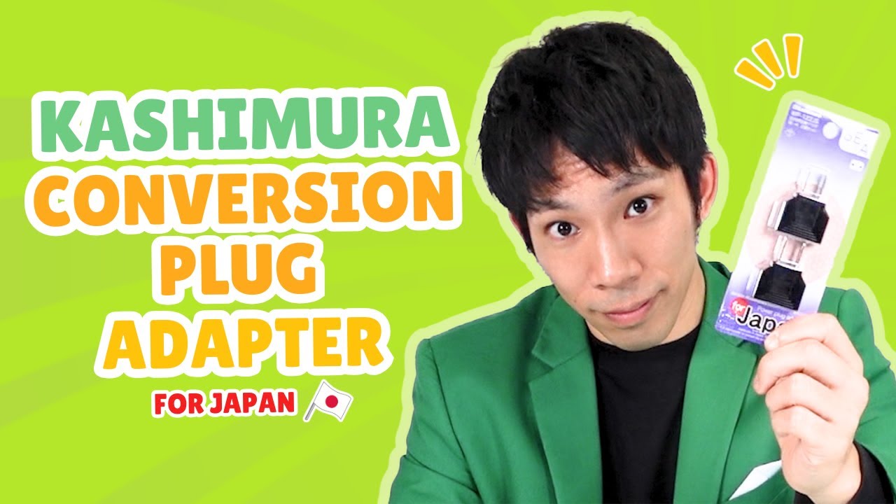 Stay Smart in Japan – Get This! | Kashimura Conversion Plugs Product ...