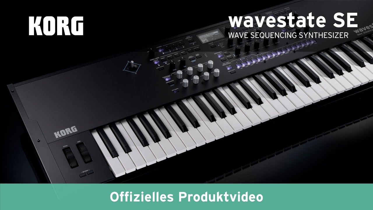KORG wavestate SE - Offizielles Produktvideo - YouTube