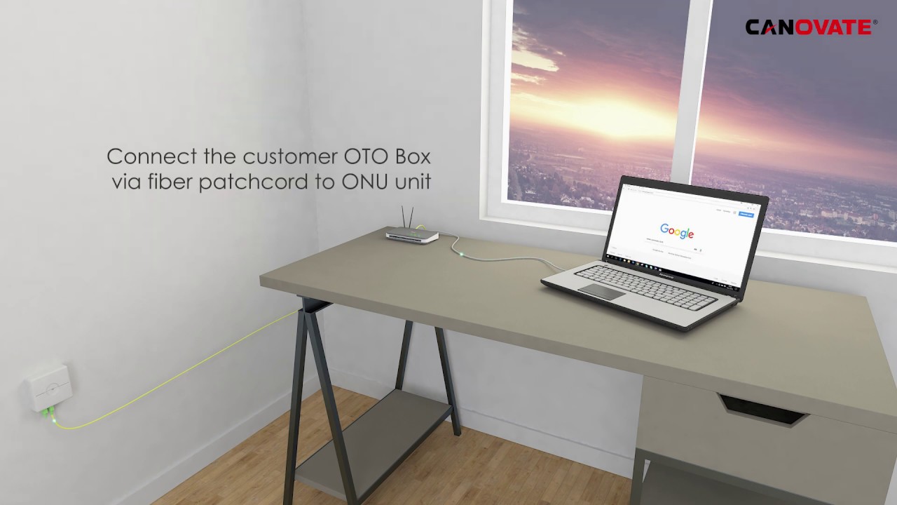 Optical Telecommunication Outlet CAN-OTO-101 - YouTube