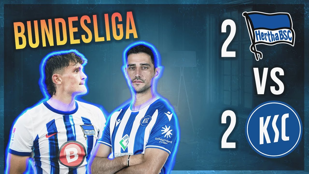 Viel zu schlecht!... 👎 Hertha BSC vs Karlsruher SC 2:2 ANALYSE 🏟 2 ...