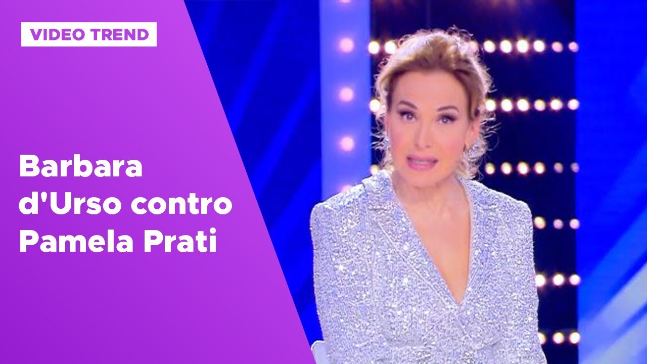 Barbara d'Urso contro Pamela Prati - YouTube