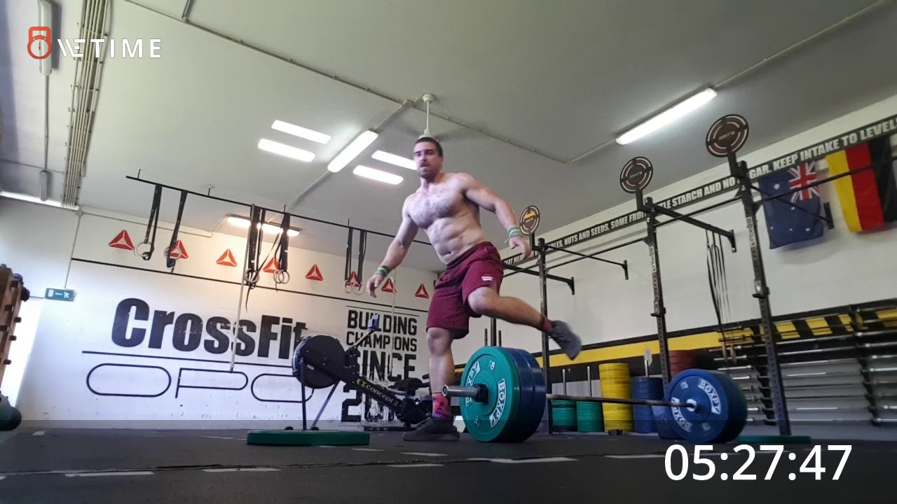 2020/07/01 - Row, burpees & DL wod - YouTube