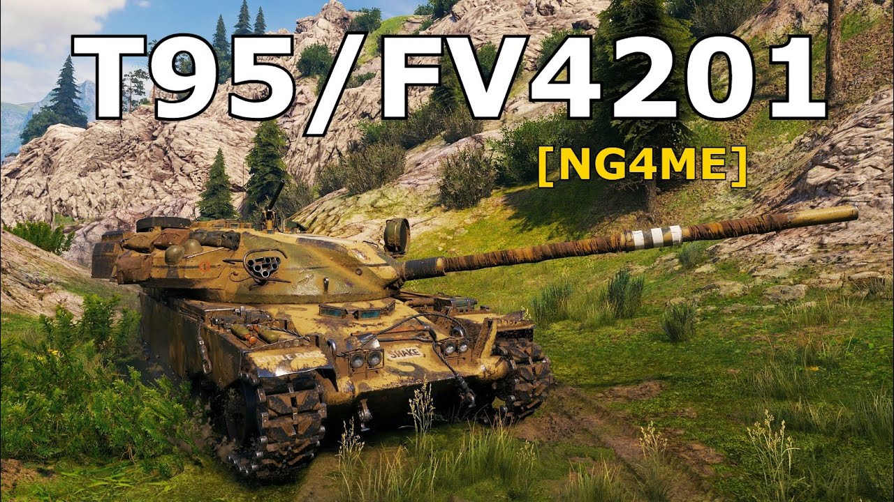 World of Tanks T95/FV4201 Chieftain - 6 Kills 11,3K Damage - YouTube