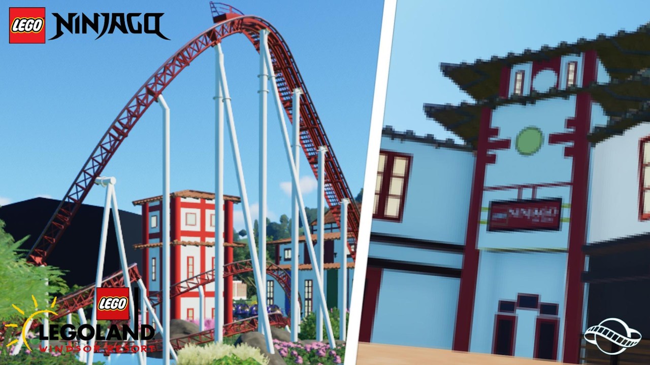 New Lego Ninjago Ride At Legoland Is Complete Planet Coaster 2