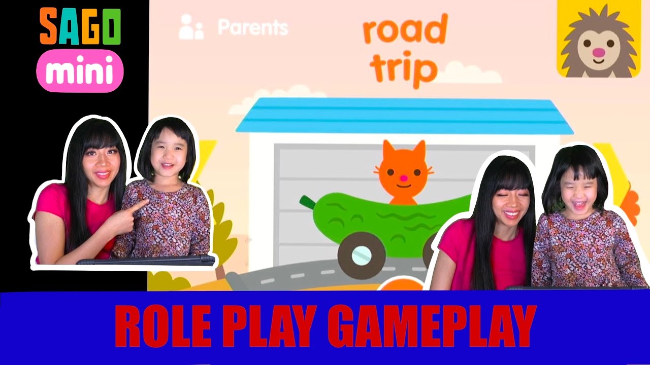 Sago Mini Road Trip fun with many different color cars and counting the ...