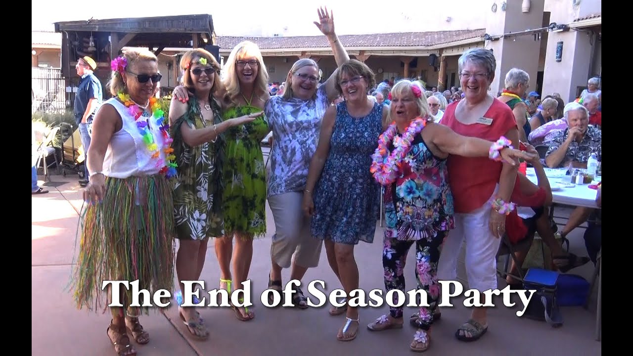 End of Season Party 2016 at the Meridian RV Resort - YouTube