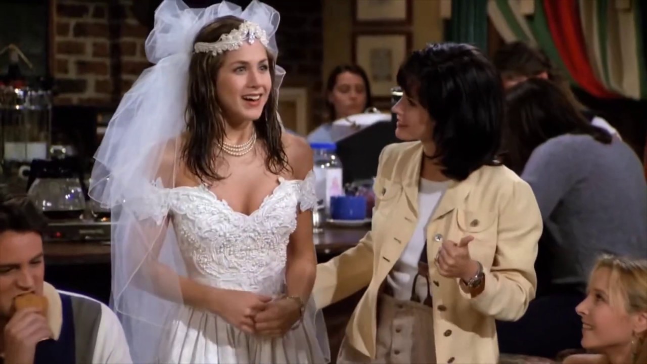 Friends: Monica introduces Rachel to everyone (S1-E1) - YouTube