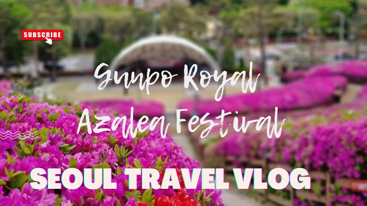Visited Gunpo Royal Azalea Festival (군포철쭉축제)🇰🇷 - YouTube