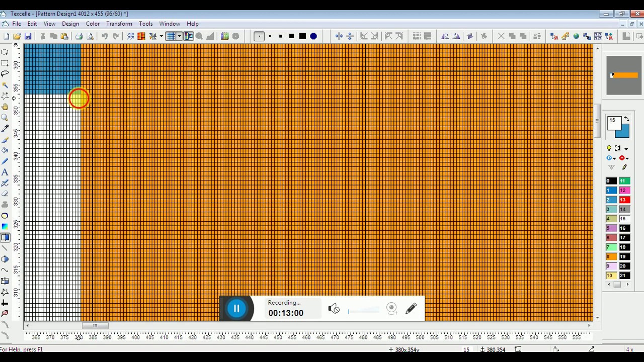 HOW TO CREATE SAREE DESIGN PATTERN IN NEDGRAPHICS IN TEXCELLE - YouTube