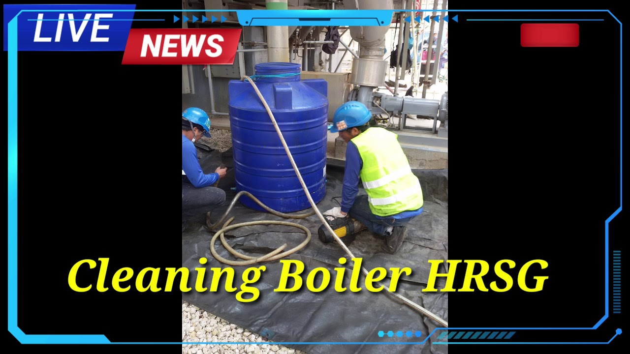 Boiler HRSG confined space cleaning - YouTube