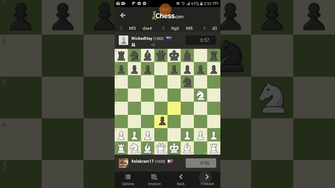 My favorite chess opening-Tennison Gambit - YouTube