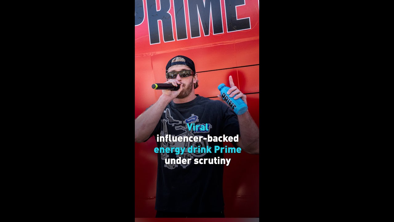 Viral influencer-backed energy drink Prime under scrutiny - YouTube
