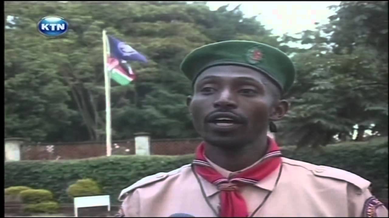 Scout movement Founder Baden Powell honoured in Nyeri Kenya - YouTube