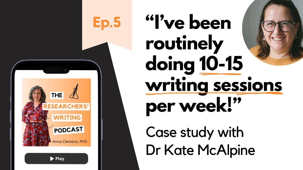 Ep 5 - "I’ve been routinely doing 10-15 writing sessions per week ...