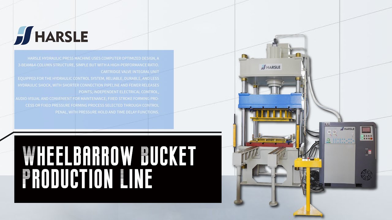 Wheelbarrow Bucket Production Line for Trimming/Flanging/Crimping ...