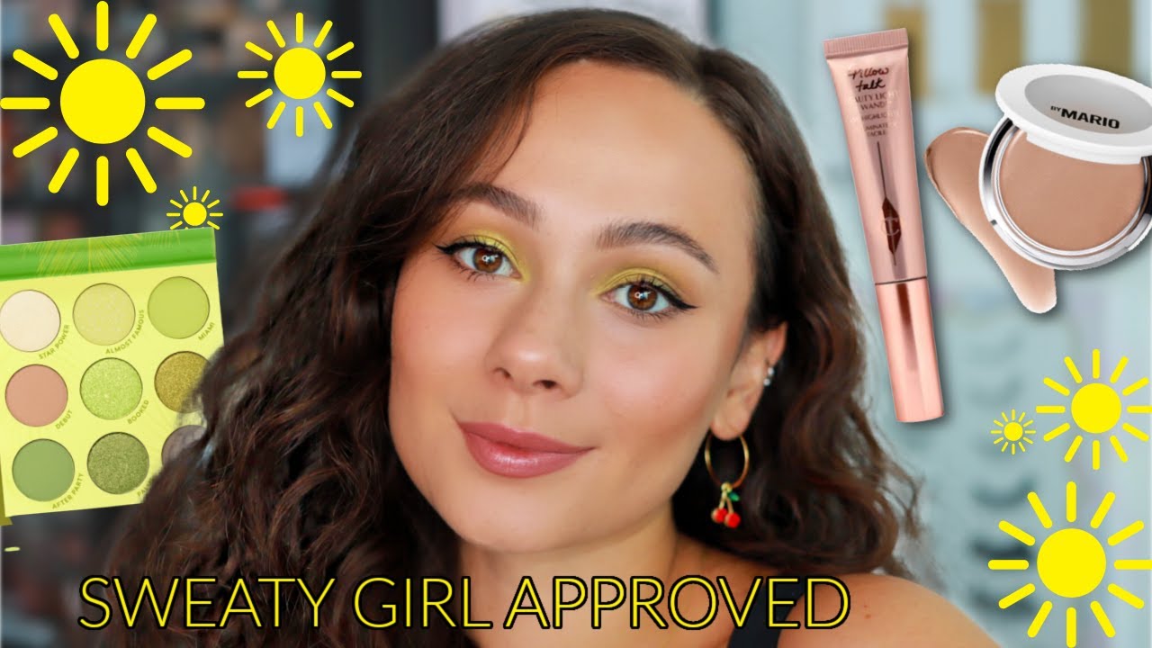 SWEATY GIRL APPROVED SUMMER MAKEUP ROUTINE - YouTube