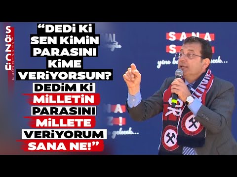 Bu Sözler Erdoğan'ı Çok Kızdıracak! Ekrem İmamoğlu Dakikalarca Alkış Aldı!