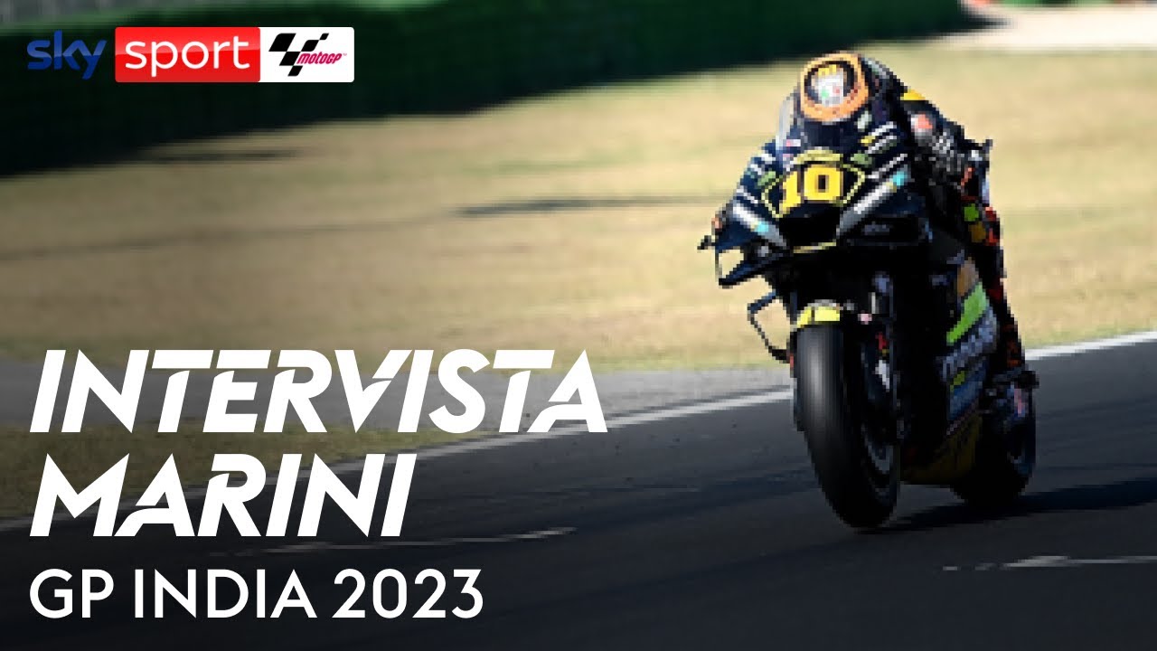 GP India, Marini: "Sulle piste nuove vado sempre forte" - YouTube