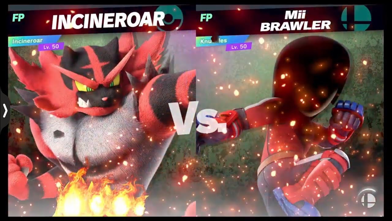 Super Smash Bros Ultimate Amiibo Fights – Request #25505 Incineroar vs ...