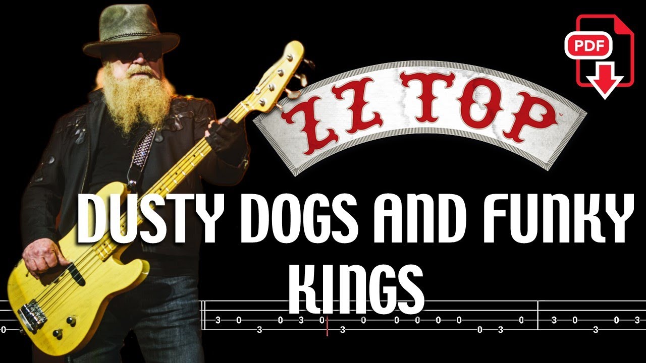 ZZ Top - Nasty Dogs and Funky Kings (🔴Bass Tabs | Notation) @ChamisBass ...