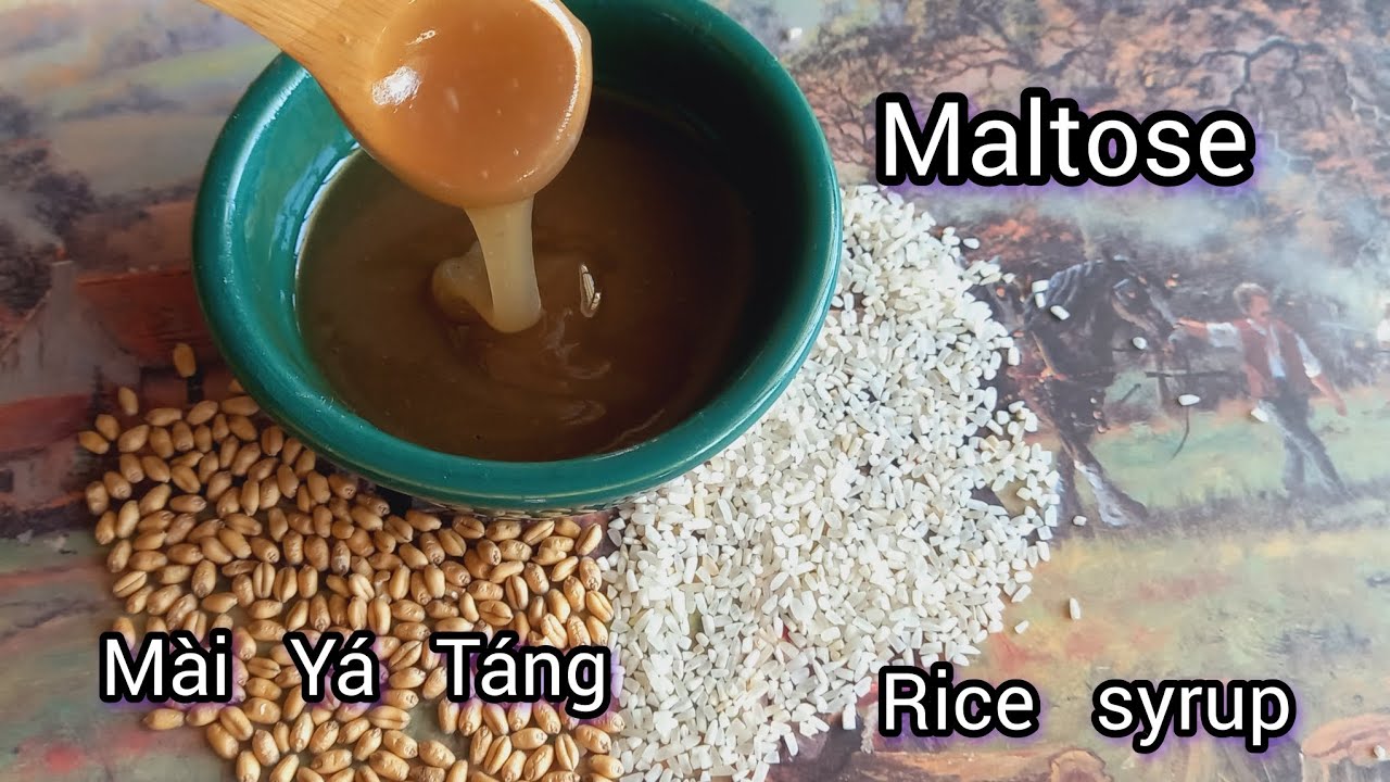 Maltose syrup recipe | Malt Extract | Baker's Secret | Korean Rice ...