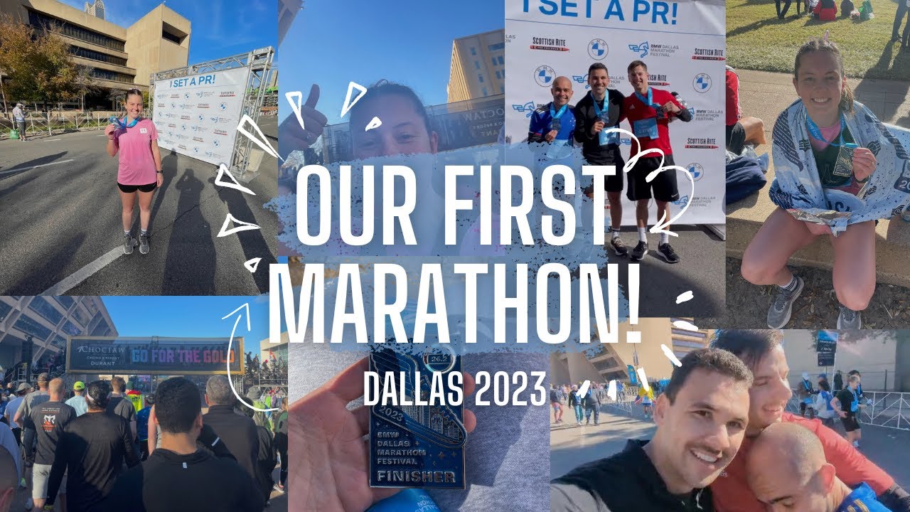 I Ran My First Marathon! | Dallas Marathon 2023 - YouTube