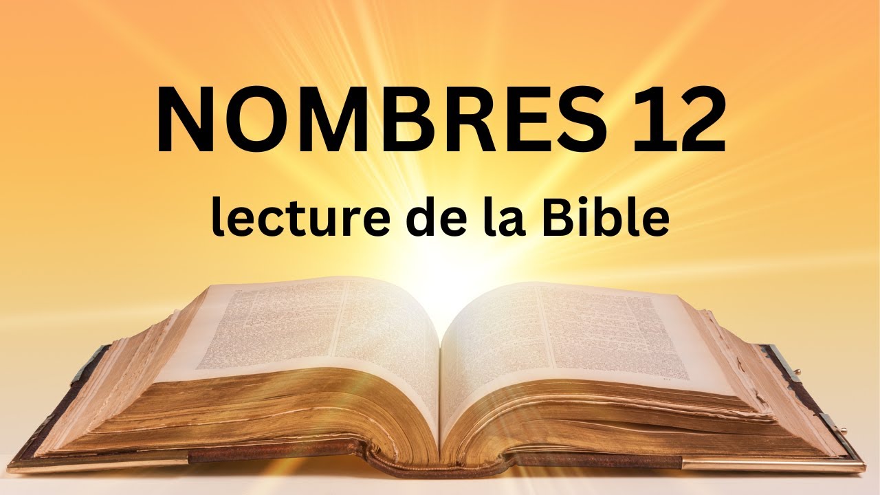 Nombres 12 : La Rébellion de Marie et d'Aaron contre Moïse | Lecture de ...