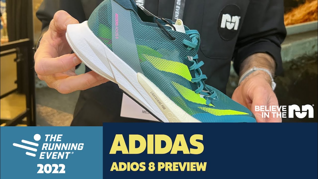 Adidas Adios 8 | Product Overview | Live From The Running Event - YouTube