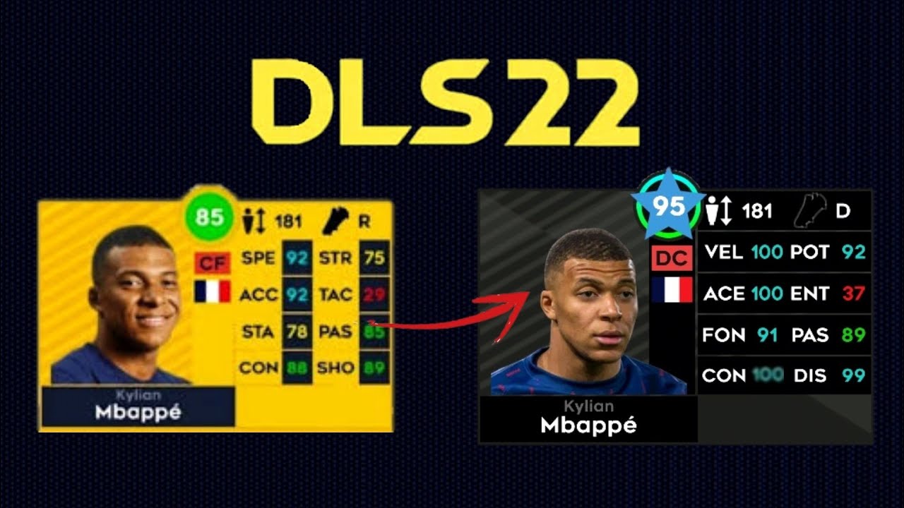 ‼️Mejorando al maximo a MBAPPE & MODRIC DLS 22 Maximas estadisticas ...