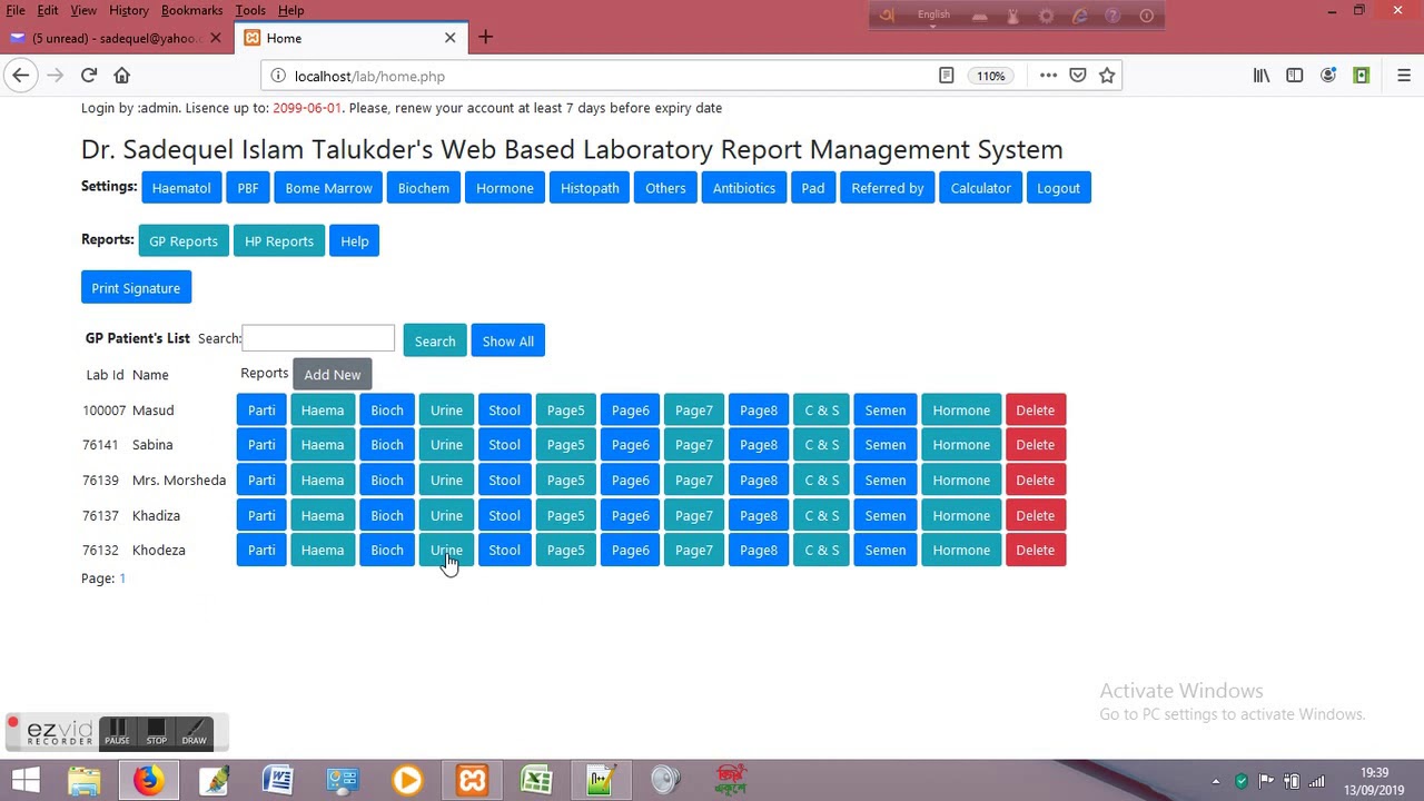 Web Based Laboratory Reporting Software - Tutorial Part-1 - YouTube