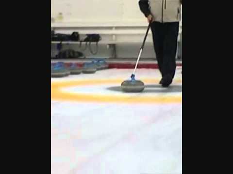 Sure-Shot Curling Stick: Instructional Video on Delivering a Stone ...