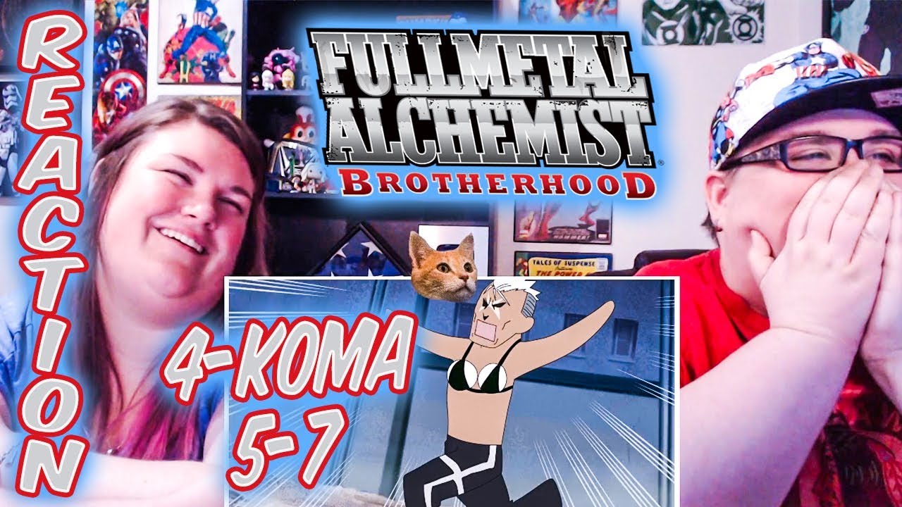 Fullmetal Alchemist: Brotherhood 4-Koma Theater 5-7 REACTION!!! - YouTube