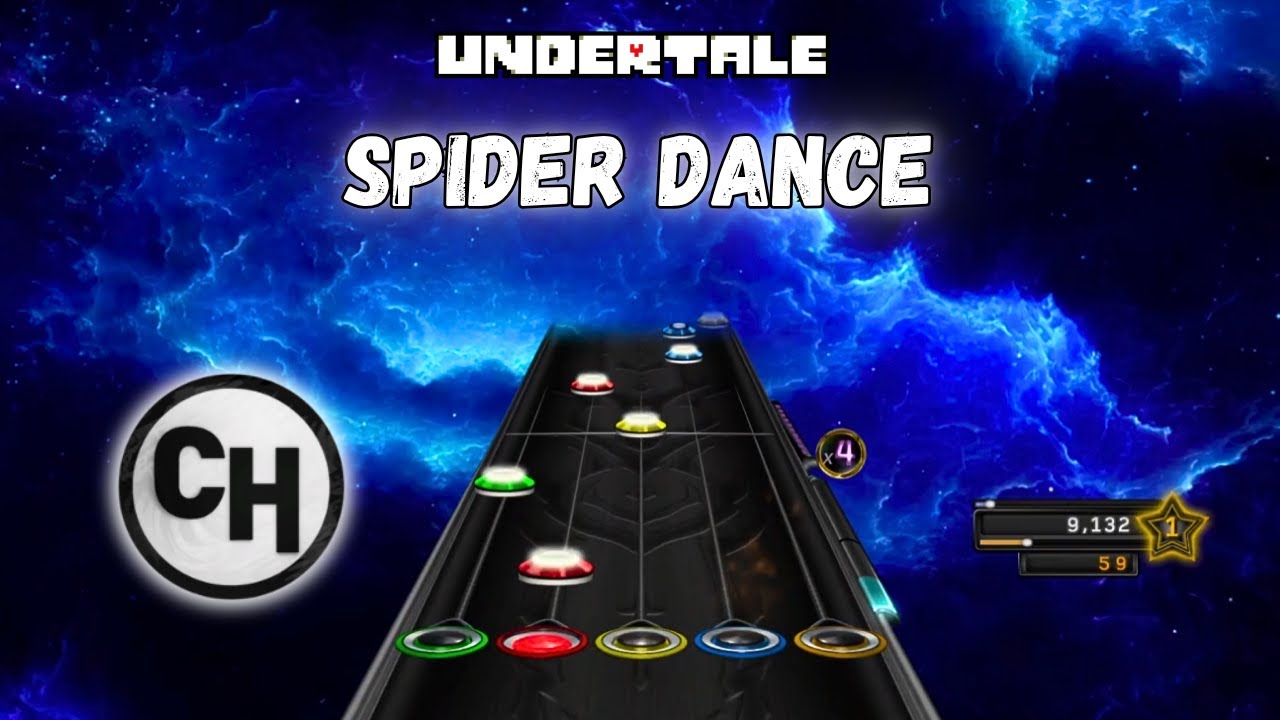 Spider Dance (Undertale) - Clone Hero 100% FC - YouTube