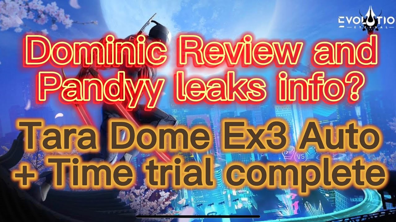 Dominic Review, Tara Dome ex3 and more - YouTube