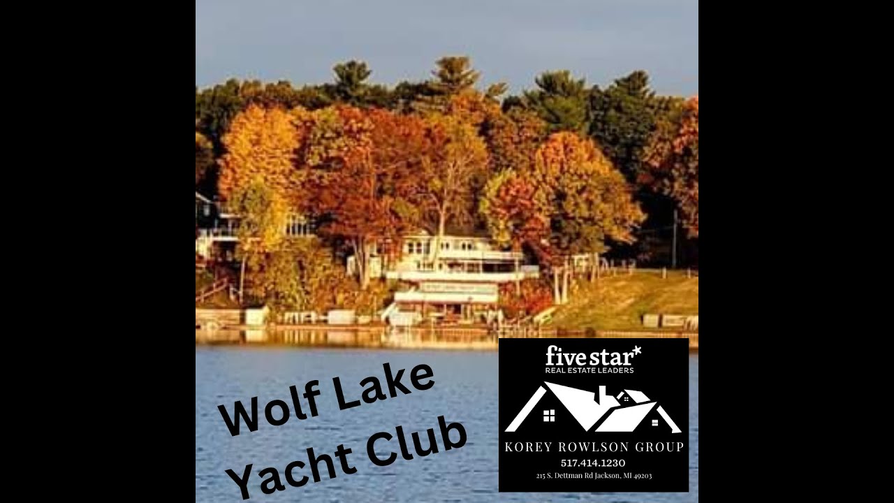 Information about the Wolf Lake Yacht Club in Jackson County Michigan ...