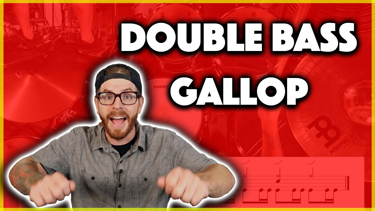 Learn To Gallop On Your Double Bass Pedals - YouTube