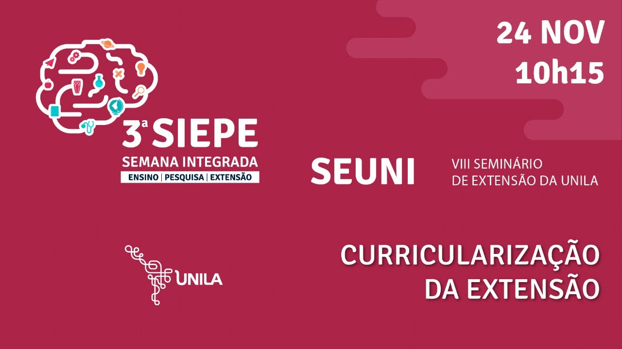 SEUNI | Curricularização da Extensão: possibilidades e desafios” - YouTube