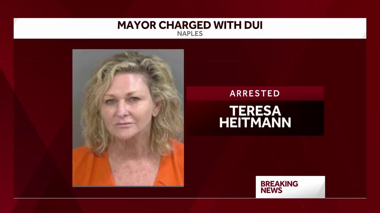 Naples Mayor Teresa Heitmann arrested, facing DUI charges - YouTube