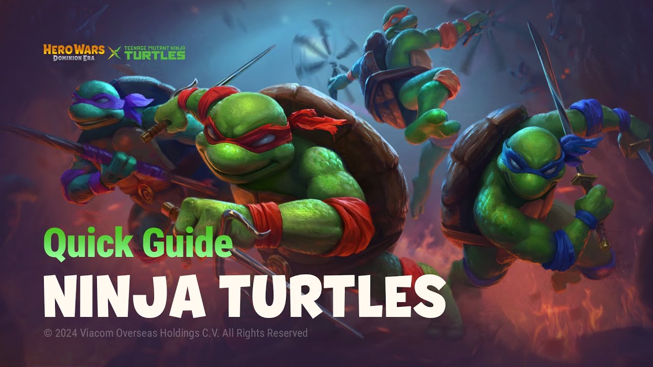 Quick Guide: NINJA TURTLES | Hero Wars: Dominion Era x TMNT - YouTube