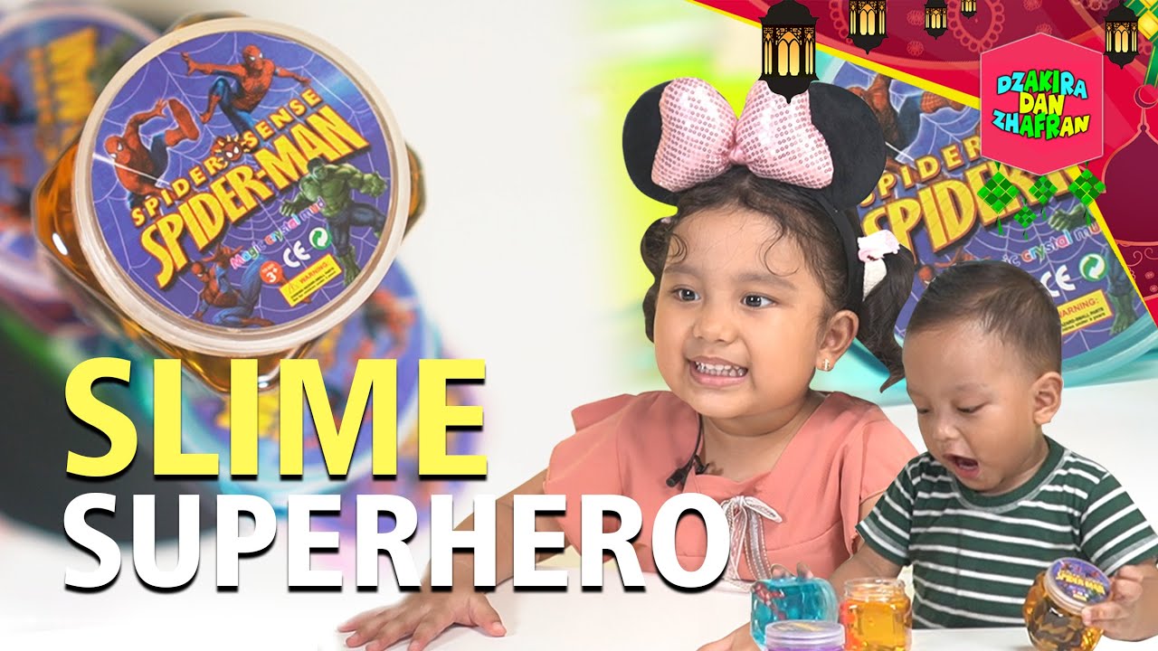 SLIME SPIDERMAN IRONMAN BATMAN | SUPERHERO TOYS SLIME | MAIN SLIME ...