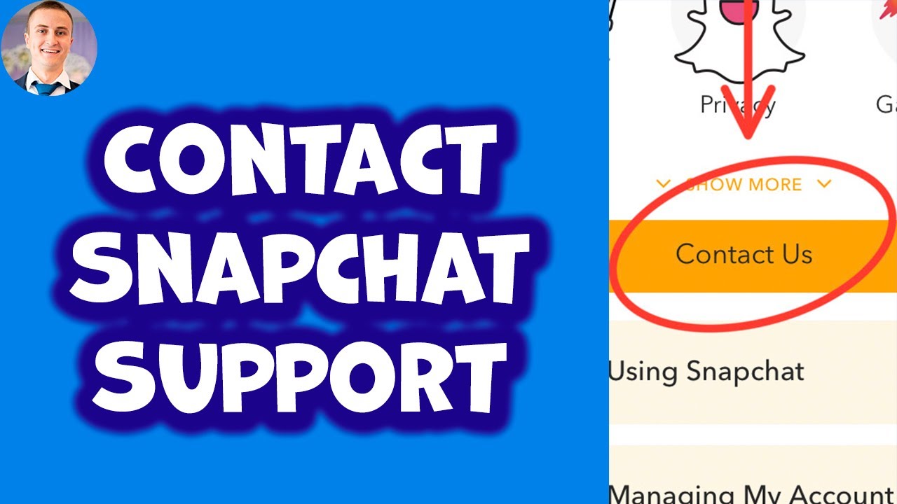 How To Contact Snapchat Support - YouTube