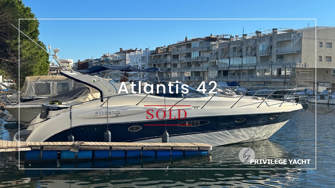 [SOLD] - Atlantis 42 - Privilege Yacht - YouTube