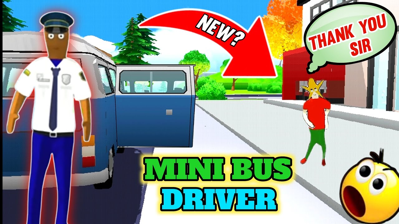 jack becomes mini bus driver 🚍🚍 in dude theft wars 2024 - YouTube
